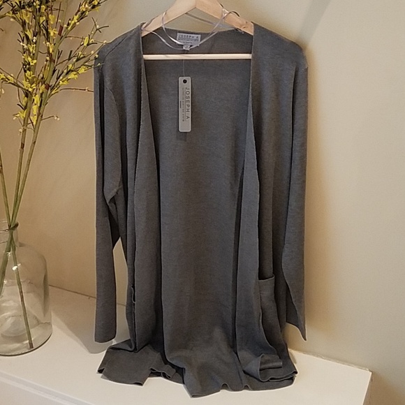 Joseph | Sweaters | Joseph A Double Knit Sweater Cardigan Nwt | Poshmark